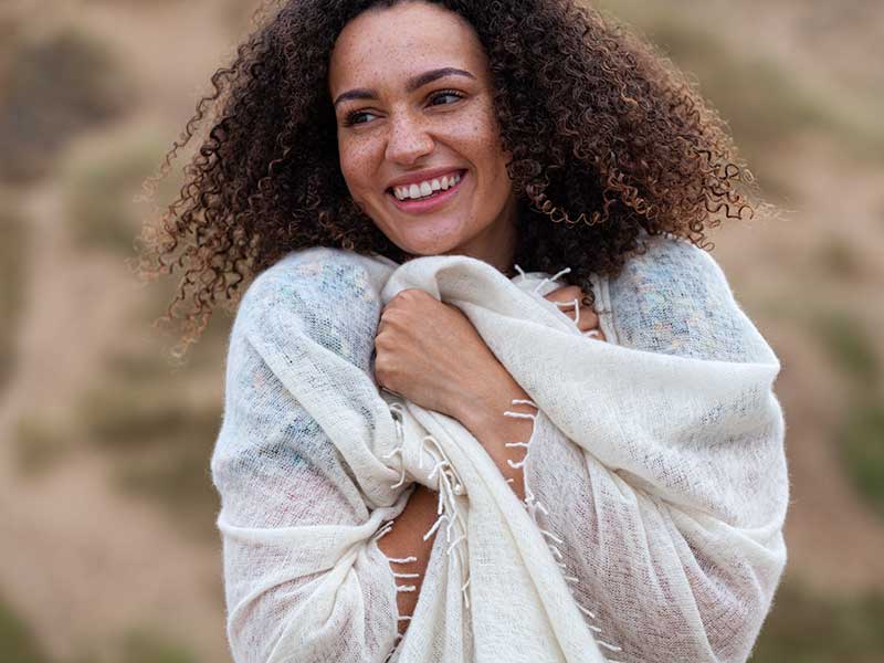 Wool Shawls & Wraps | Luxury Wool | The Wool Company UK